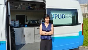 Sarah Teng, Director of Water Quality Department, PUB, Singapore’s ...